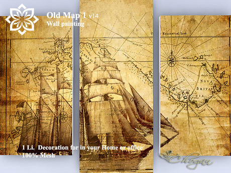 Second Life Marketplace - Cho*= Old Map 1 C/m v14